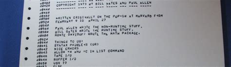 Altair Basic 32 4k Edition Disassembly Vintagecomputing Retrocomputing Basic Adafruit