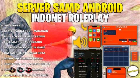Server Samp Android Voice Only Indonet Roleplay Gta Samp Indonesia Youtube