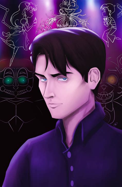 Fnaf Michael Afton And Lost Sibling Losts At Sister Location Artwork