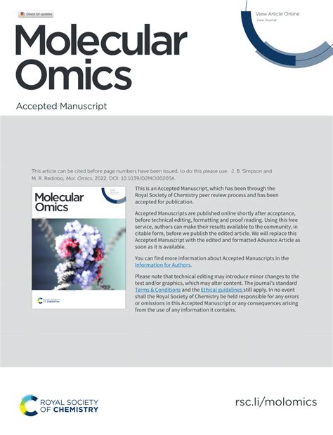 Pdf Multi Omic Analysis Of Host Microbial Interactions Central To The