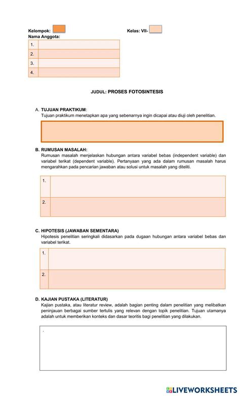 Tes Science Worksheets 8157336