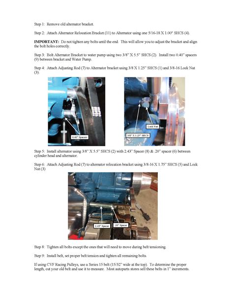 360 Altbrkt Gm Alternator Bracket For Small Block Chrysler Gm