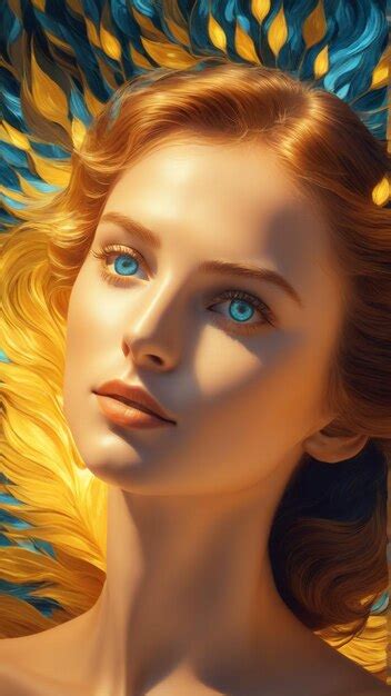 Premium Photo Glowing Beauty