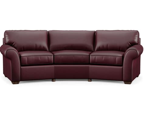 Vail Leather 107 Conversation Sofa Leather Choices Sofas And