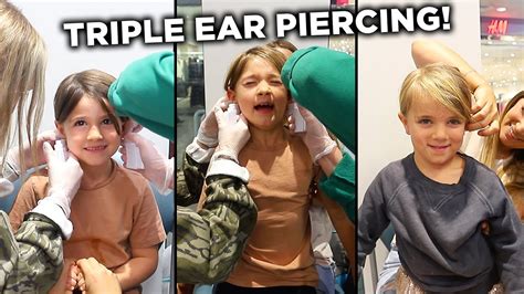 She Only Wanted Her Ears Pierced For Her 4th Birthday Youtube