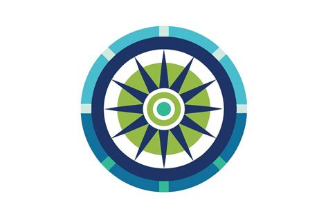 Colorful Compass Icon Illustration 54698721 Vector Art At Vecteezy