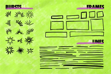 Scribz Markers Kit Objects Ft Marker Circle And Marker Envato