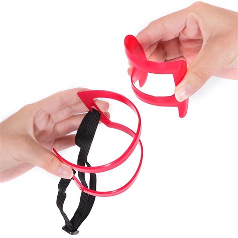 Beard Shaving Template Kit Red Hairline Neckline Mustache