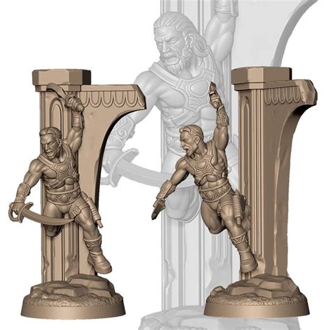 3d Printable Prince Of Mars Fighting Pose Nsfw By Willy Kao