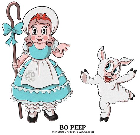 1935 Bo Peep By Looneyproject On Deviantart