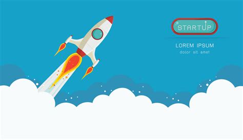 Rocket Launch Vector Illustration 17130873 Vector Art At Vecteezy