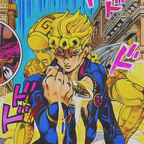 Giorno Giovanna Icon Jojo Anime Jojos Bizarre Adventure Jojo Bizarre