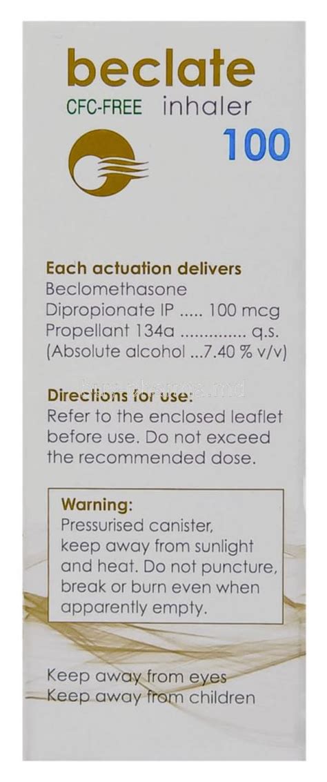 Buy Beclomethasone Dipropionate Inhaler Online Beclomethasone Inhaler