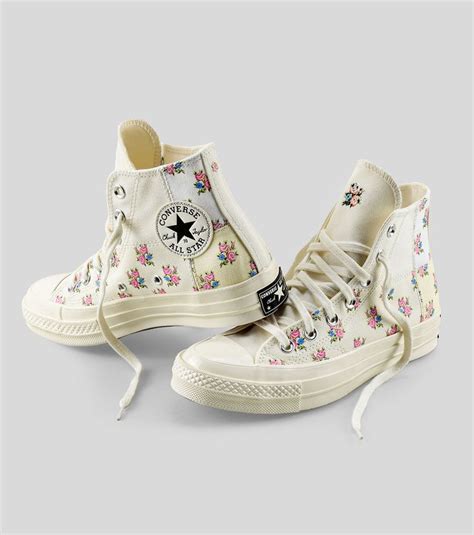 Converse Chuck 70 Patchwork Floral High Top Brownsshoes Chucks