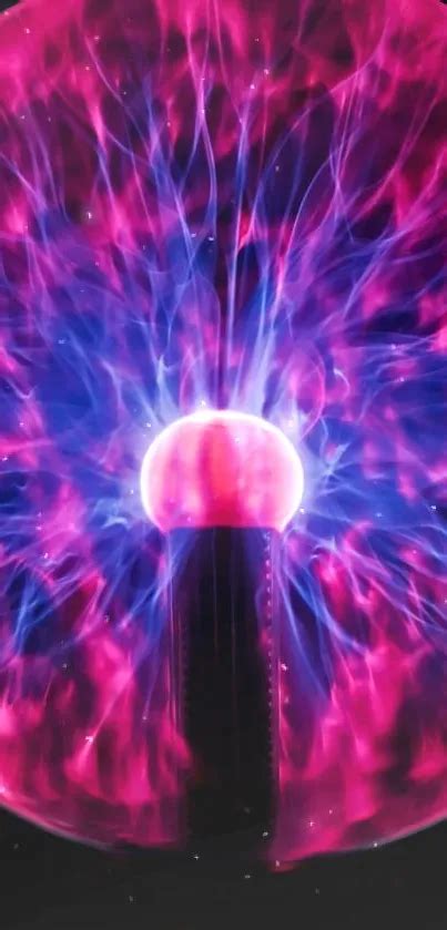 Vibrant Plasma Globe Wallpaper Free Download