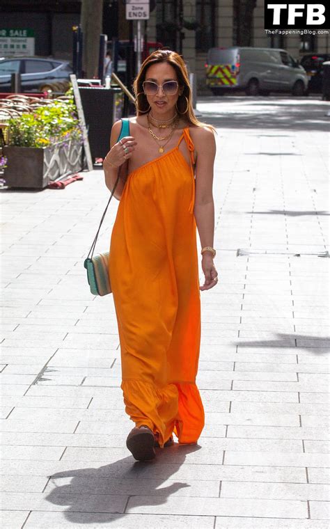 Myleene Klass Is Seen Braless In London 14 Photos Thefappening