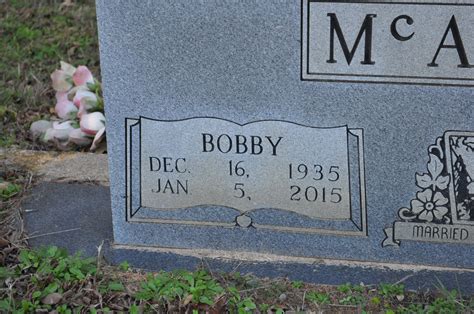 Bobby Dent Mcadams 1935 2015 Find A Grave Memorial
