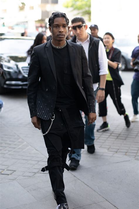 Asap Rocky Dress Style Essence Fashion Digest Aap Rocky Wears