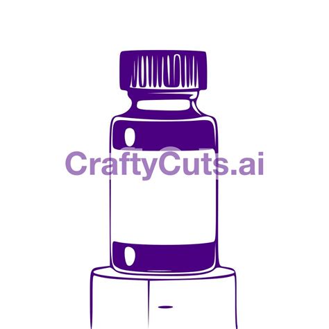 A Penicillin Bottle Craftycutsai