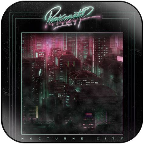 Perturbator Nocturne City Album Cover Sticker Album Cover Sticker