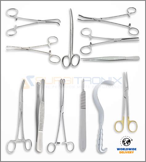 Abdominal Hysterectomy Instrument Set Order Now