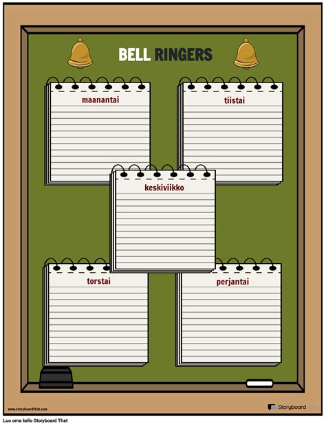 Bell Ringers Reminder Board Storyboard Par Fi Examples