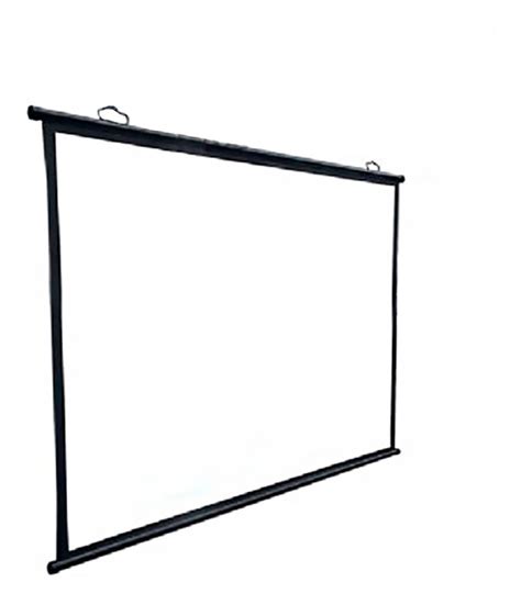 Telona Telão Projeção Datashow Suporte Metal 100 Polegadas Parcelamento Sem Juros