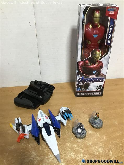 Starlink Starfox Arwing And Other Figure W Marvel Avengers Iron Man