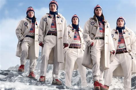 Ralph Lauren I Reprezentacija Sad A Otkrivene Uniforme Za Zimske