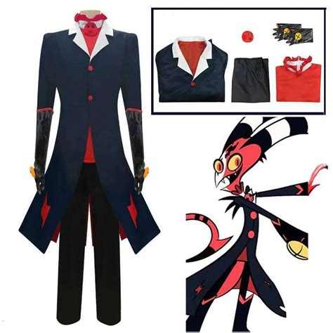 ♦ Dhgate Hazbin Hotel Blitzo Cosplay Costume For Women And Men For