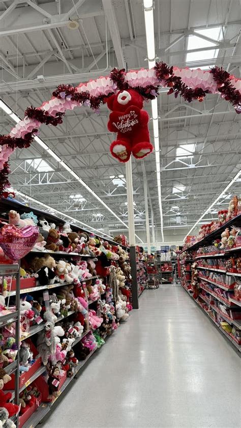 Valentines Day 2023 Decorations And Display At Walmart Store In San