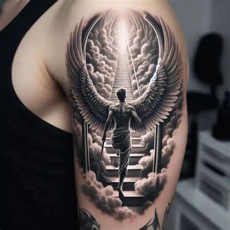 46 Sensational Stairway To Heaven Tattoo Ideas To Bring Out Your Inner