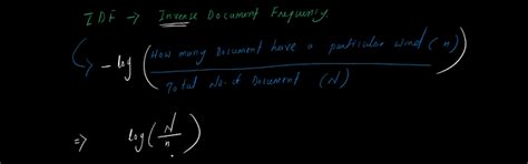 Tf Idf Term Frequency — Inverse Document Frequency By Jitendra Dash Analytics Vidhya Medium