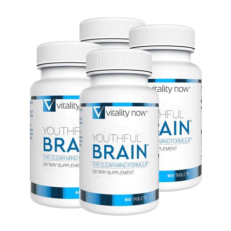 Mua Vitality Now Youthful Brain 4 Bottle Bundle Memory And Brain Health