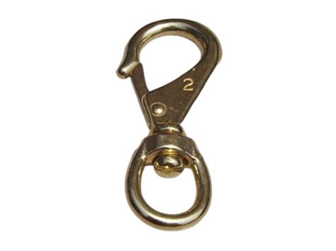 2 Swivel Brass Snap Captain Bruces Crabbing Supplies