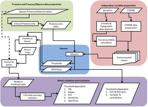 13 Overview Of Sdm Modelling Used Download Scientific Diagram