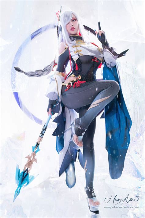 Genshinimpact Shenhe Cosplay By Haneame Rgenshinimpact