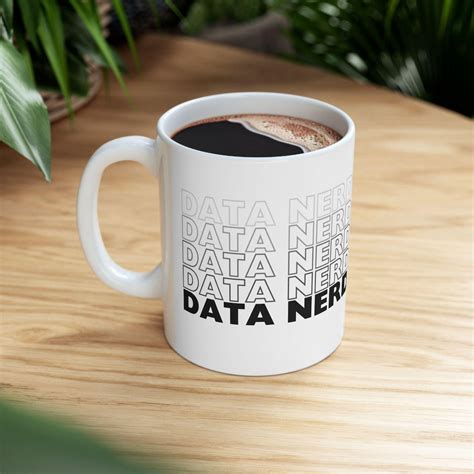 Retro Data Nerd Mug Data Nerd Data Science T Data Analyst Swag