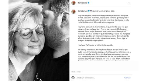 Darío Barassi Contó La Señal Que Recibió De Su Mamá A Dos Años De Su