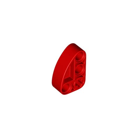 Lego 6381444 Shell 3x1x2 W Cross Hole Red