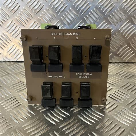 Boeing 747 400 Generator Module Assembly Cockpitflight Deck Control