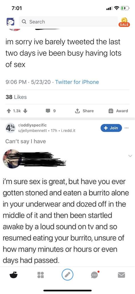 Burrito Sex Rjuxtaposition