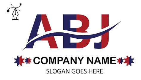 Premium Vector Abj Letter Logo