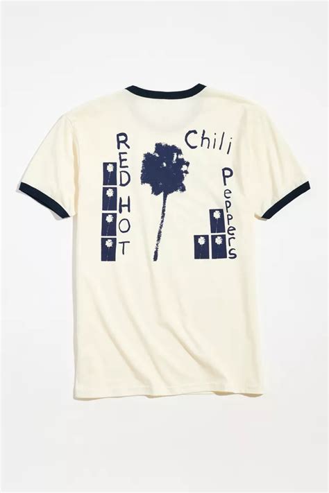 Red Hot Chili Peppers Ringer Tee Urban Outfitters