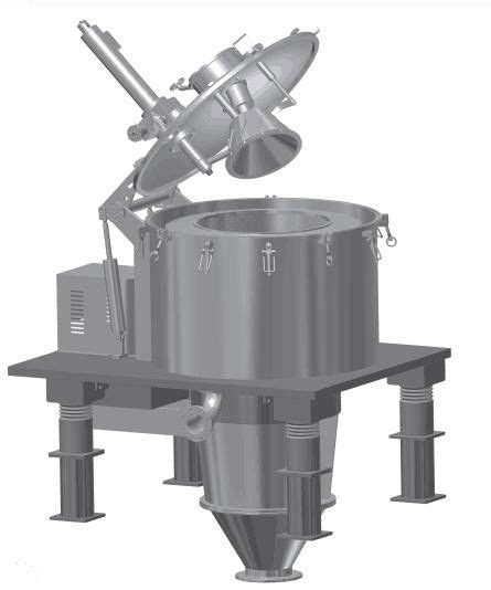Ppbl Plate Bag Lifting Top Discharge Centrifuge For Filtering Poisonous