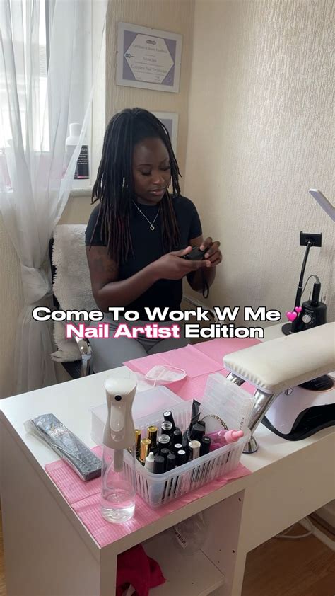 Day In The Life Of A Nail Artist French Tip Nails Toe Pedicure