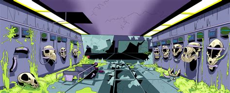 Haunted Library Lab Background By Aluterrian On Deviantart