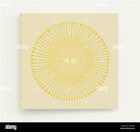 Array With Dynamic Particles Of Small Particles In Circle Modern