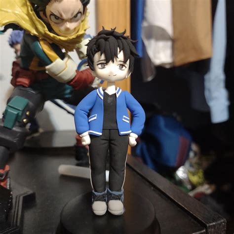 Anime Clay Figures Game Clay Models Cute Clay Models Clay Dolls Mini Dolls Chibi Cute