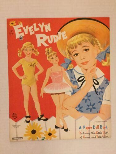 Vintage Paper Doll Evelyn Rudie Saalfield 3843422135